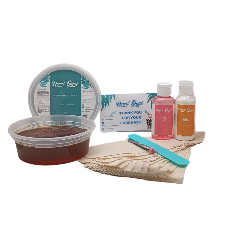 Newd Gyal Organic Sugaring Wax The Bare Essential Kit - Newd Gyal Organic